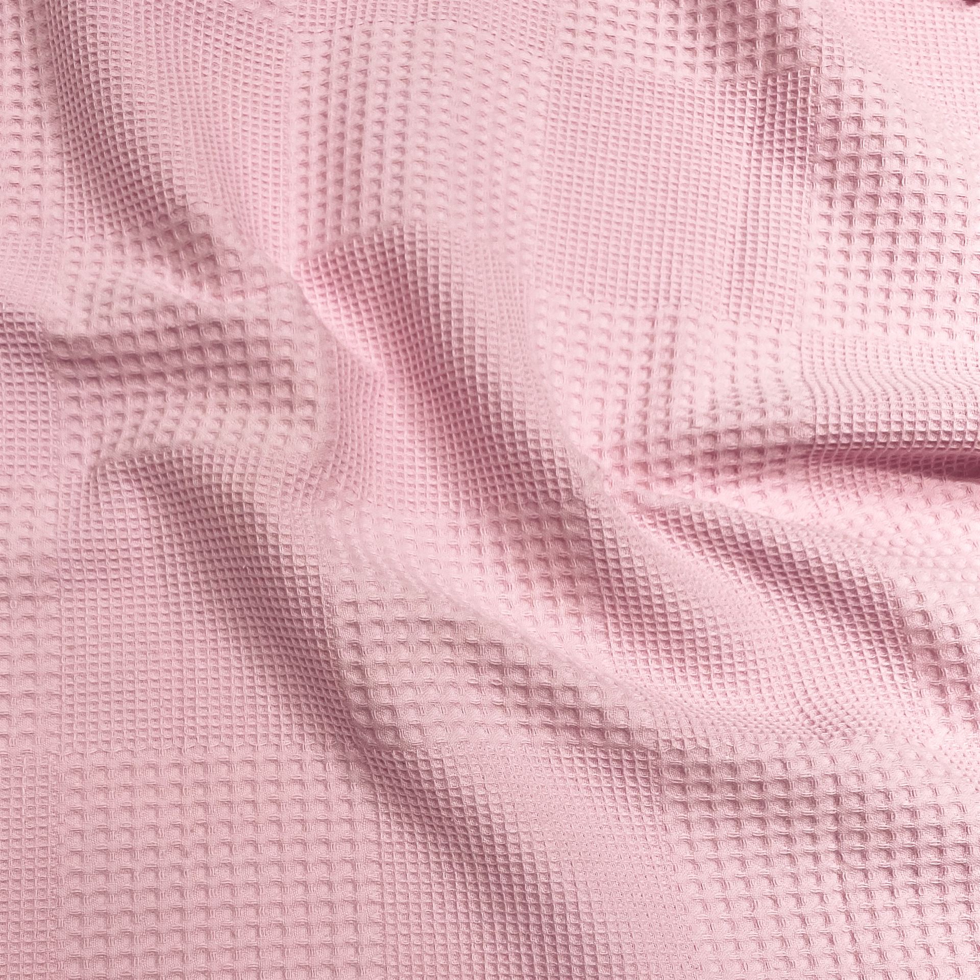 Cuvertura vafe, Anver, 100% Bumbac, 250x240cm, Roz - eMAG.ro