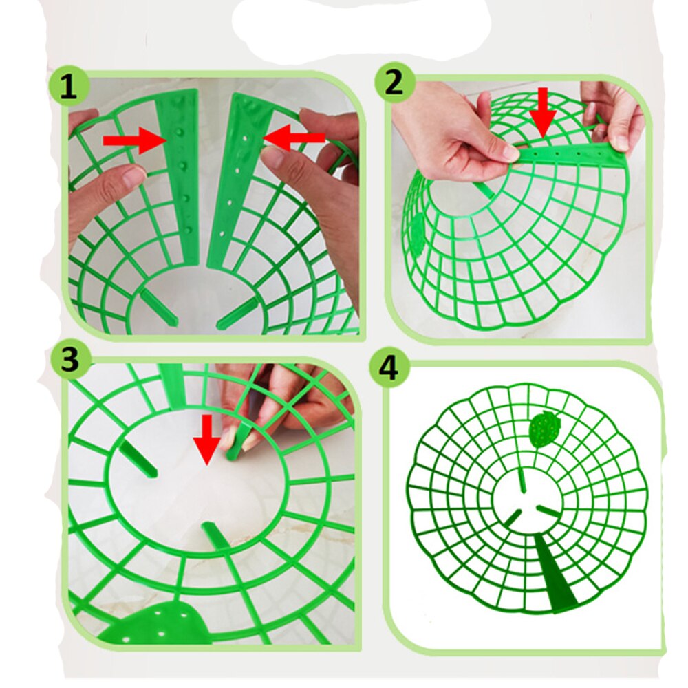 Spalier pentru plante, Sunmostar, Plastic, 2 Bucati, Verde - eMAG.ro