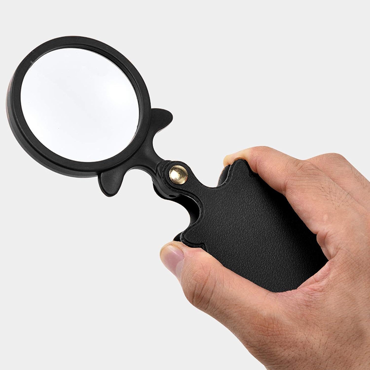 Lupa de buzunar pliabila, Sunmostar, 10x, Negru - eMAG.ro