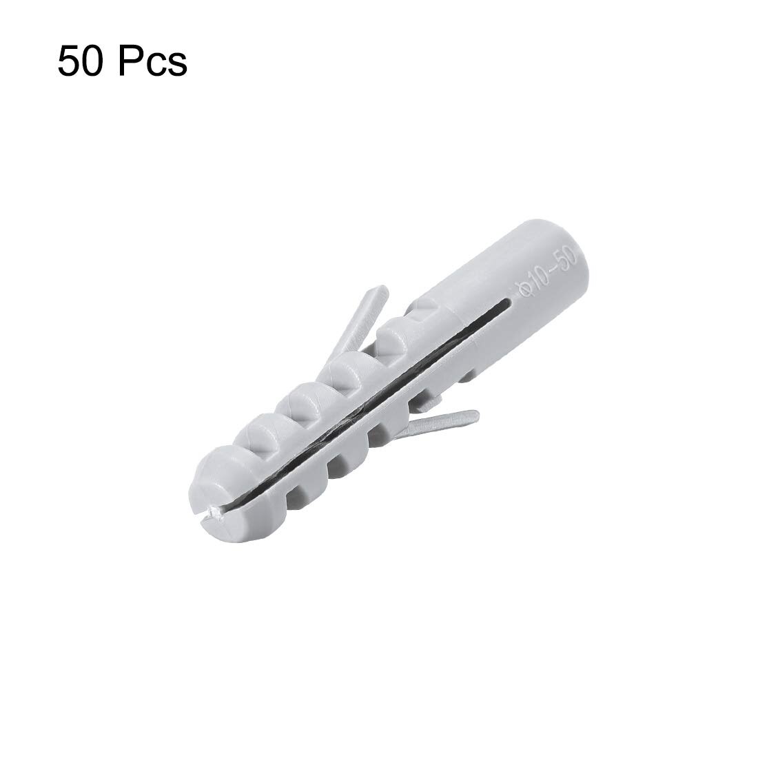 Set 50 suruburi de ancorare, Sunmostar, Plastic, 10 x 50 mm, Gri - eMAG.ro
