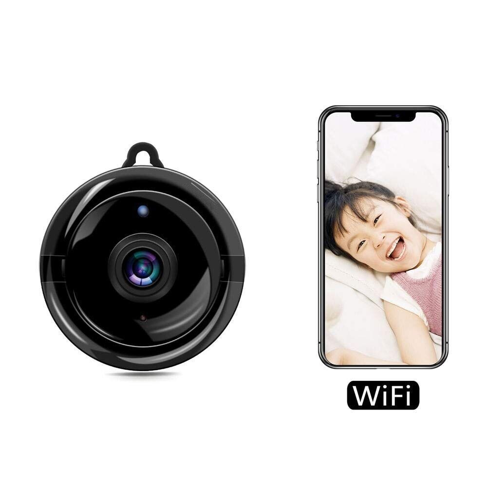 Mini camera de supraveghere IP, Sunmostar, WiFi, Negru - eMAG.ro