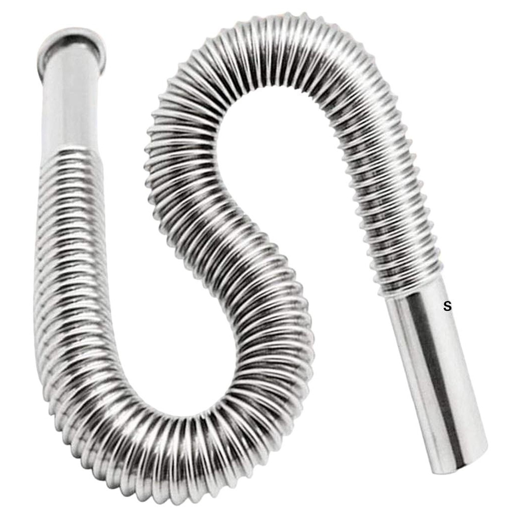 Conducta de canalizare scurgere, Sunmostar, Inox, 80 cm, 249.6 g ...