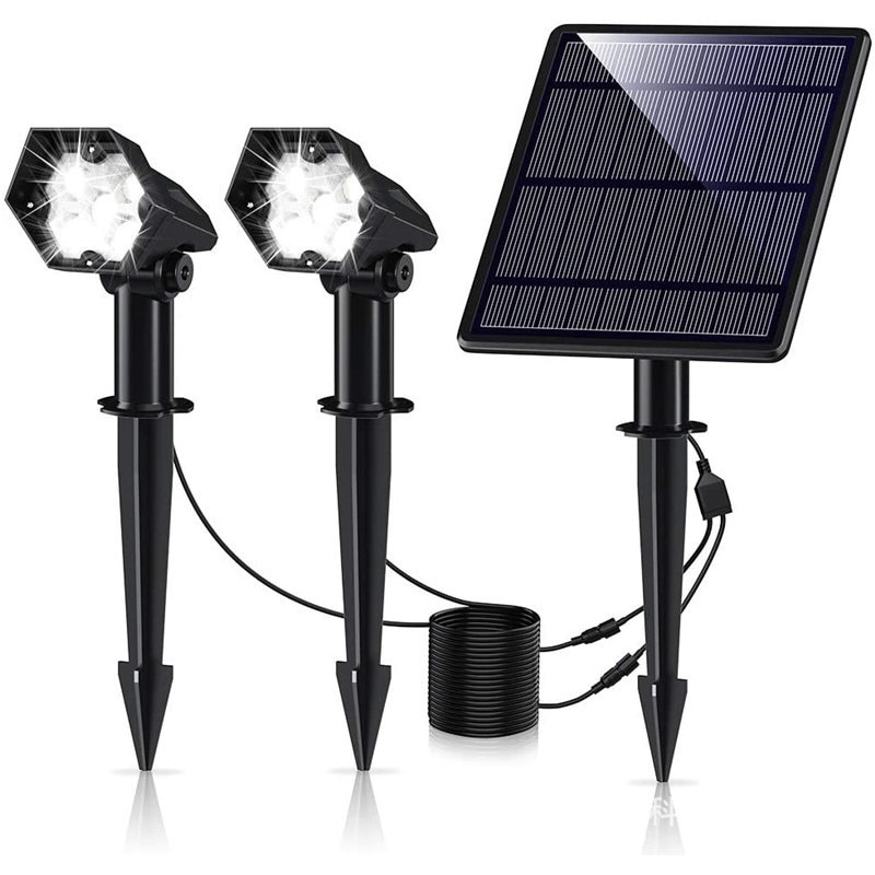 Lampi solare, Sunmostar, LED, IP66, Negru - eMAG.ro