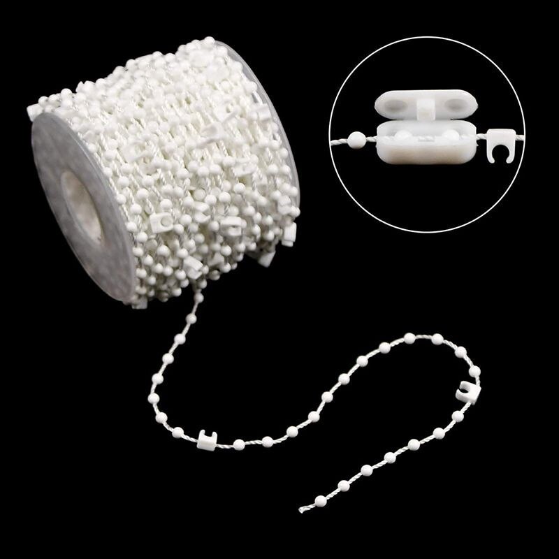 Lant pentru jaluzele cu 5 conectori, Sunmostar, Plastic, 20m, Alb - eMAG.ro