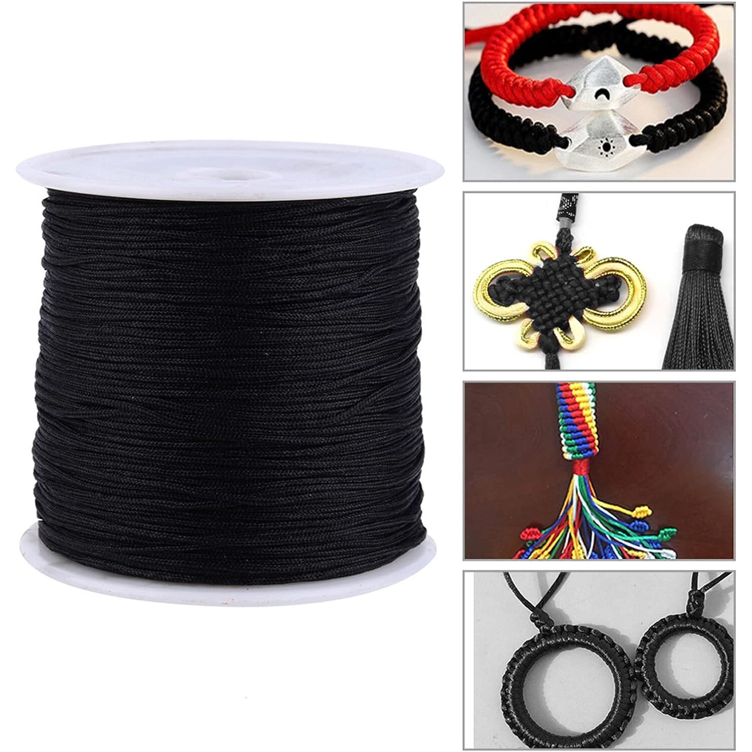 Snur, Sunmostar, Nylon, 100 m, Negru - eMAG.ro