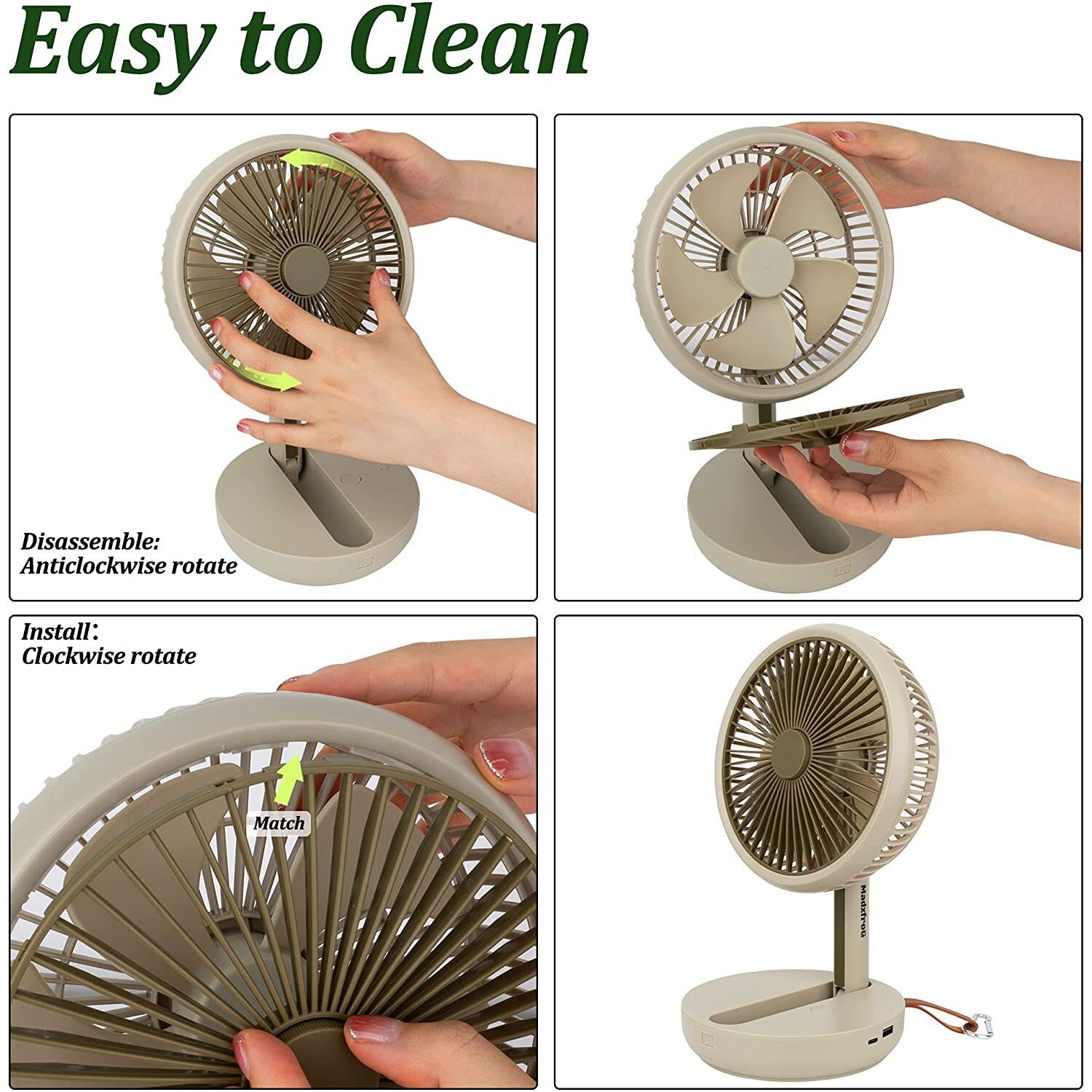 Ventilator pliabil, Sunmostar, USB - eMAG.ro