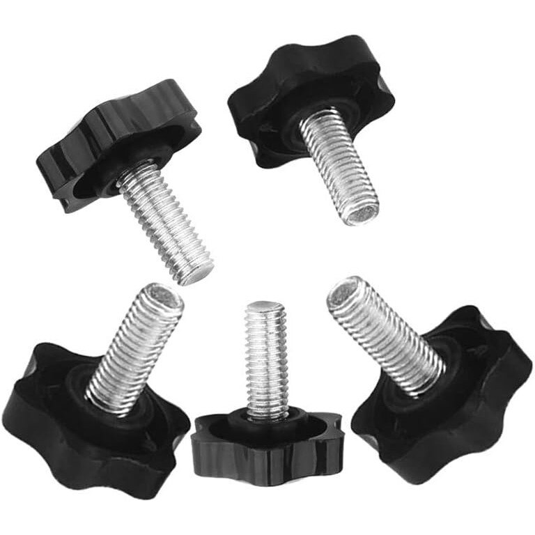 Set 20 suruburi, Sunmostar, Plastic/Metal, Negru/Gri - eMAG.ro