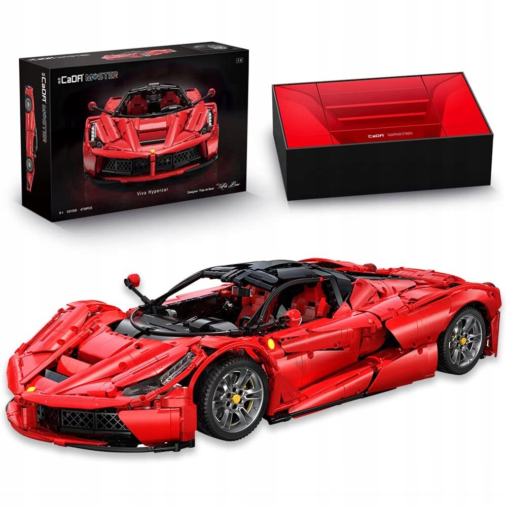 Blocuri de constructii Cada C61505W masina sport 1/8 4739 elemente ...