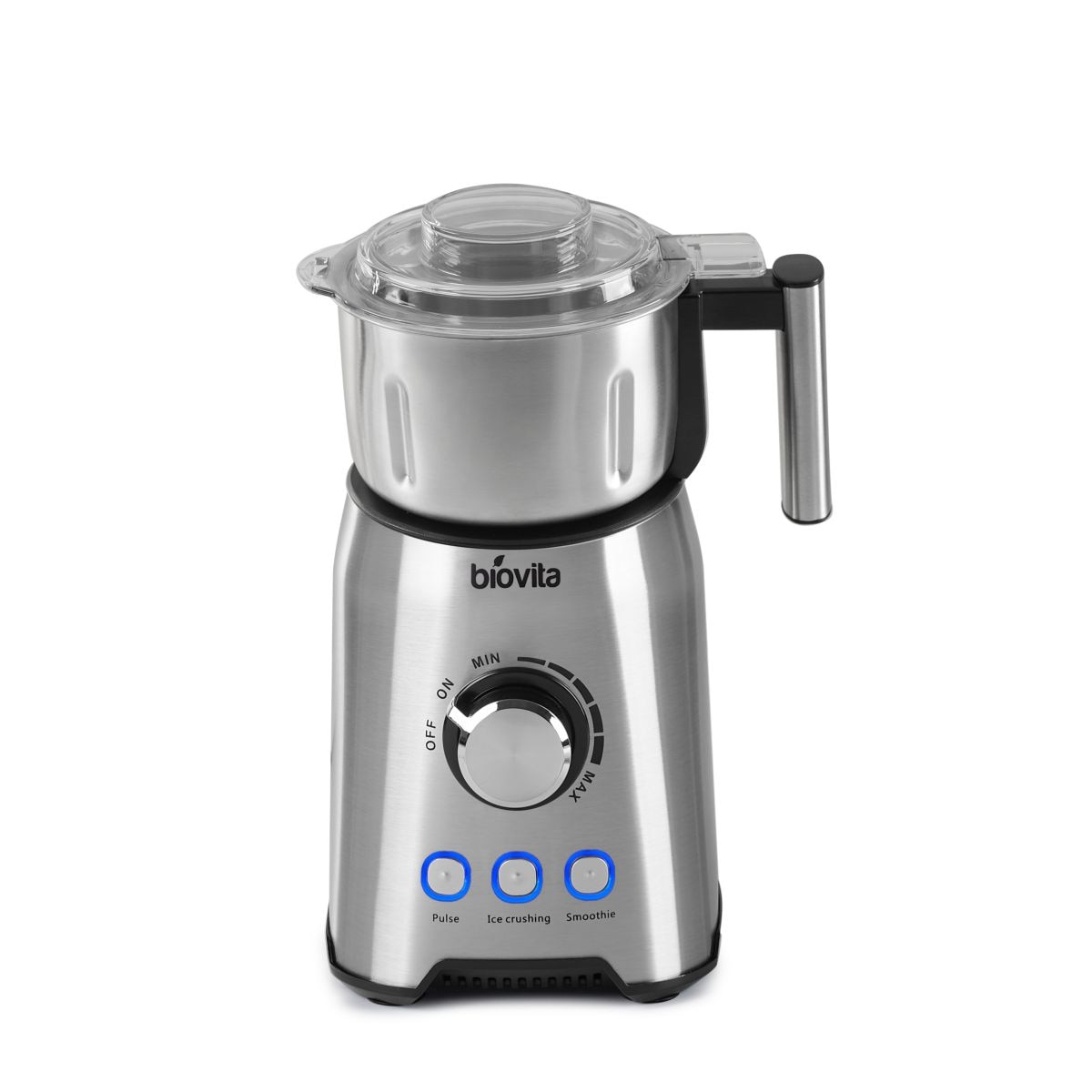 Blender Biovita FORTE-1200 cu Rasnita, 1.5L, Vas din Sticla, 3 Programe ...