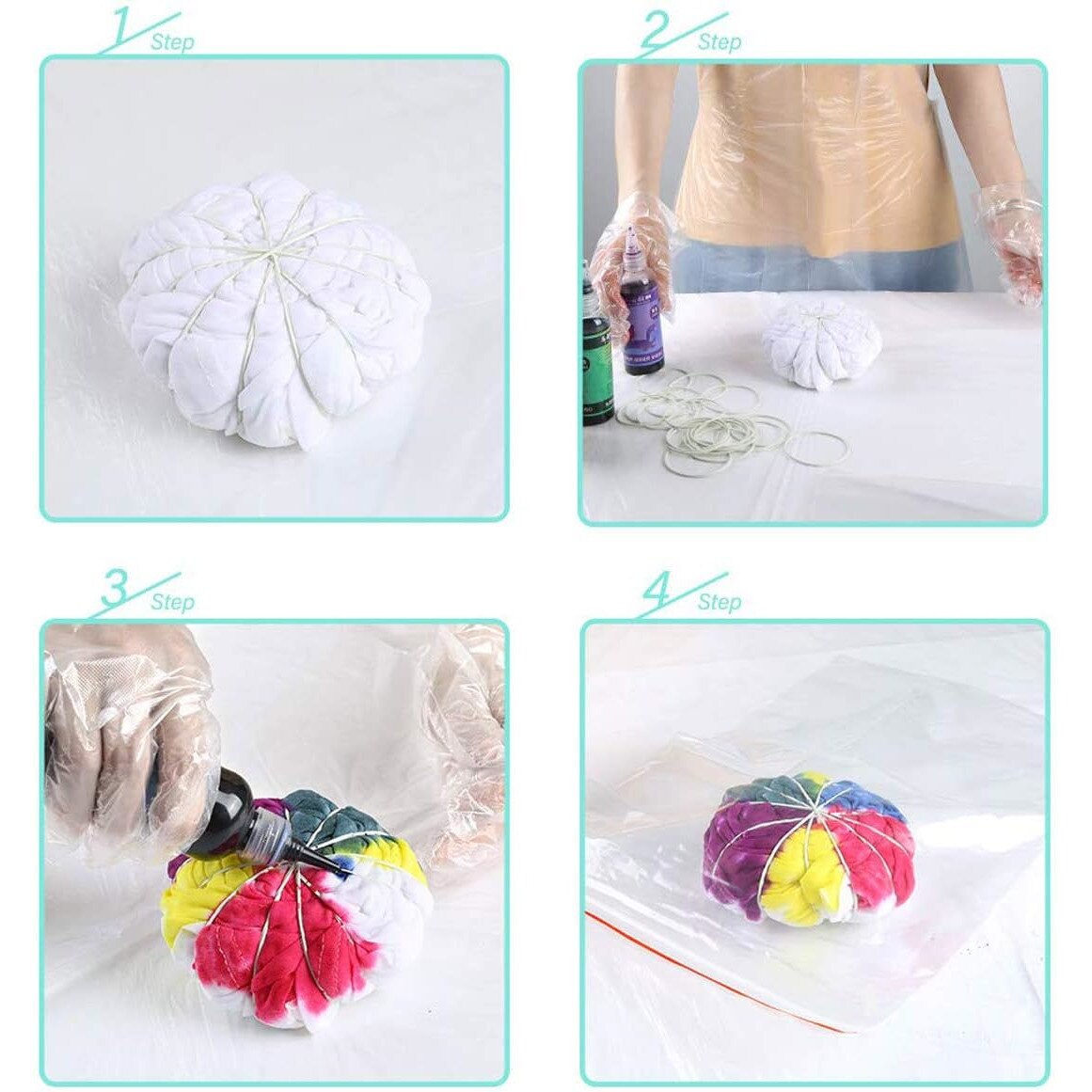 Set 100 sorturi de unica folosinta, Sunmostar, 120 x 80 cm, Polietilena ...