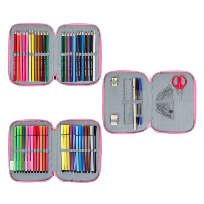 Penar triplu echipat, Fanatee, roz, conffeti, Kindness is Magic, 15 x 6 ...