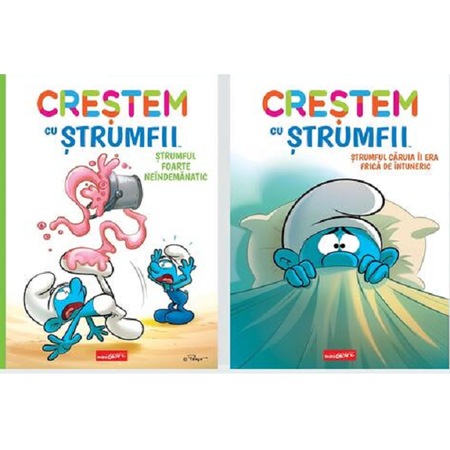 Crestem cu strumfii 2 volume, Falzar, Thierry Culliford, Antonello ...