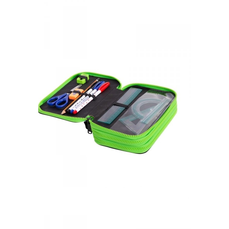 Penar cu trei compartimente, Coolpack, Echipat, Multicolor - eMAG.ro