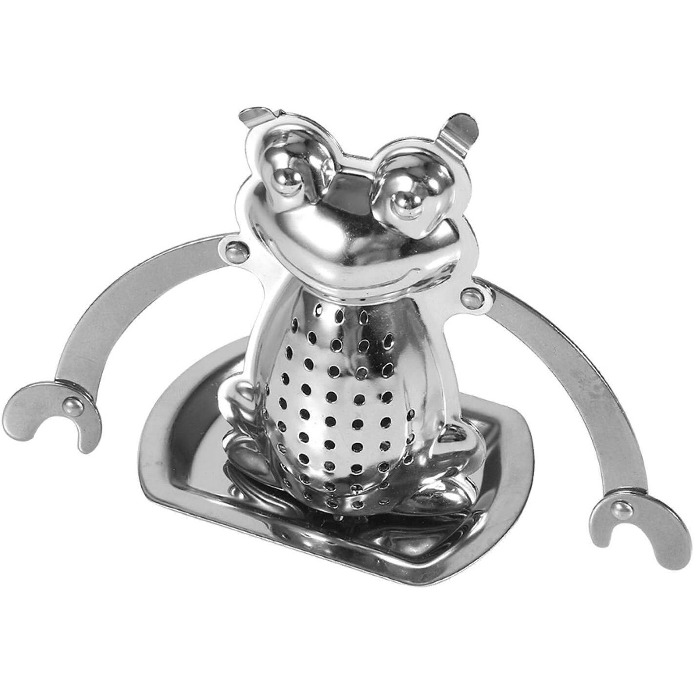 Infuzor de ceai Sunmotar, 7.5x6x2 cm, Inox, Argintiu - eMAG.ro