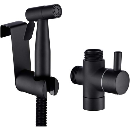 Set de dus, Sunmostar, Inox, Negru - eMAG.ro