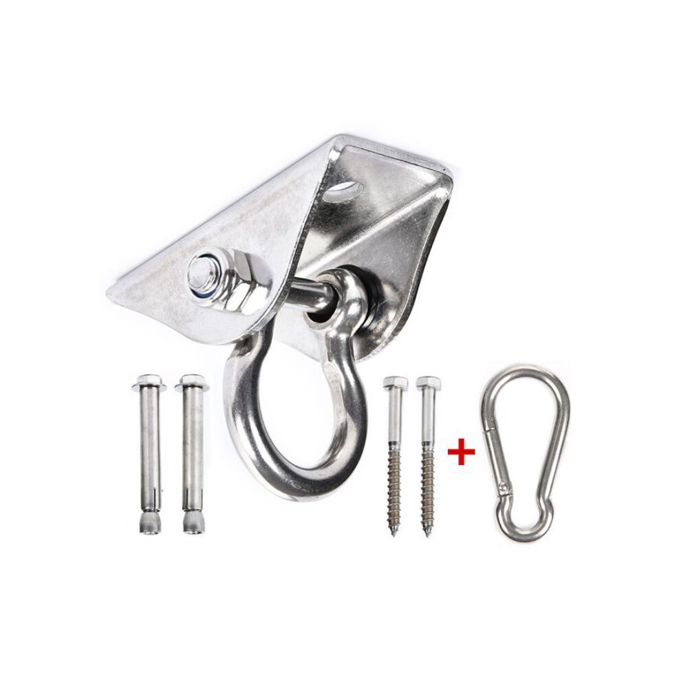 Carlig de tavan rezistent, Sunmostar, Inox, maxim 250 kg, Argintiu ...