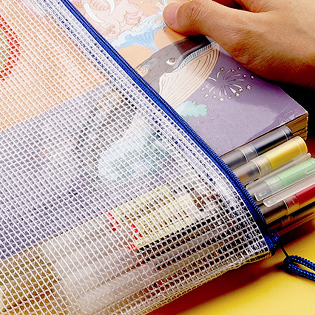 Set 5 x Husa pentru documente A4, Sunmostar, Plastic, 33.5x24 cm ...