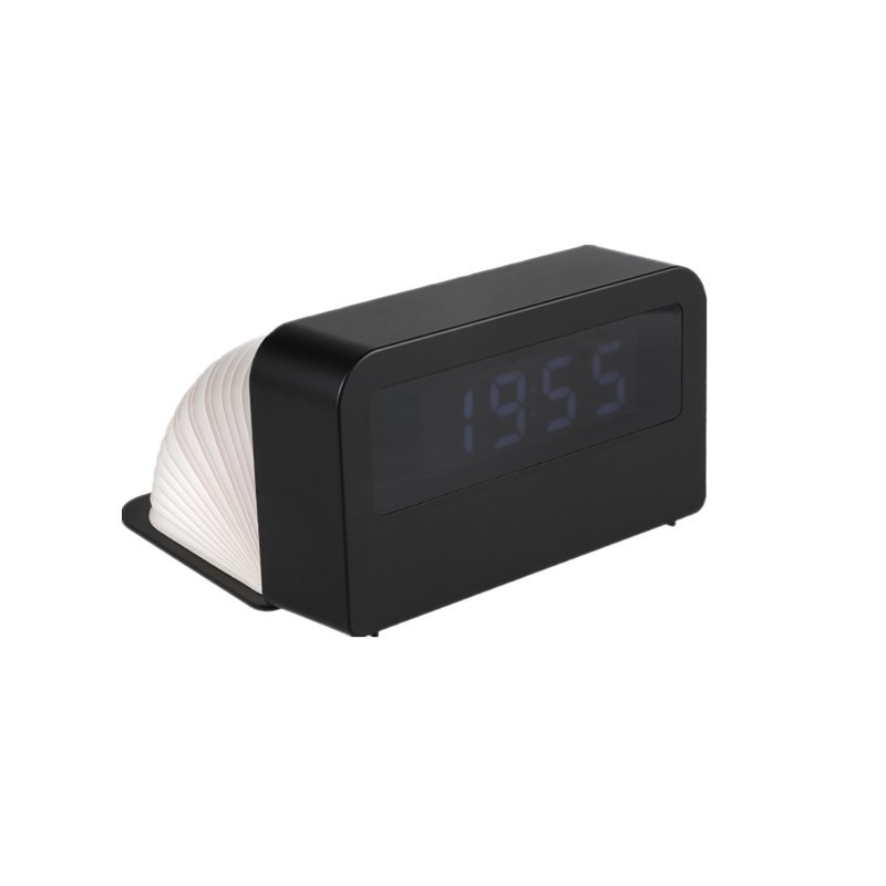 Ceas de masa, Sunmostar, Plastic/Hartie, Negru - eMAG.ro