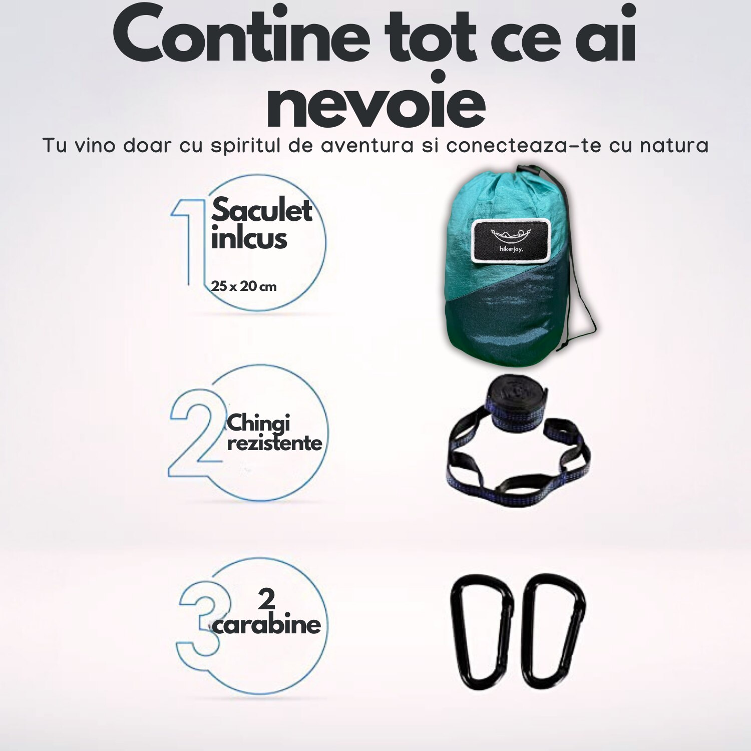 Hamac hikerjoy, din material tip parasuta, ultra usor, ultra rezistent ...