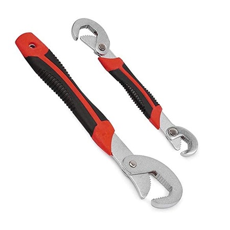 Set 2 chei universale reglabile, 8-22 mm, Rosu - eMAG.ro