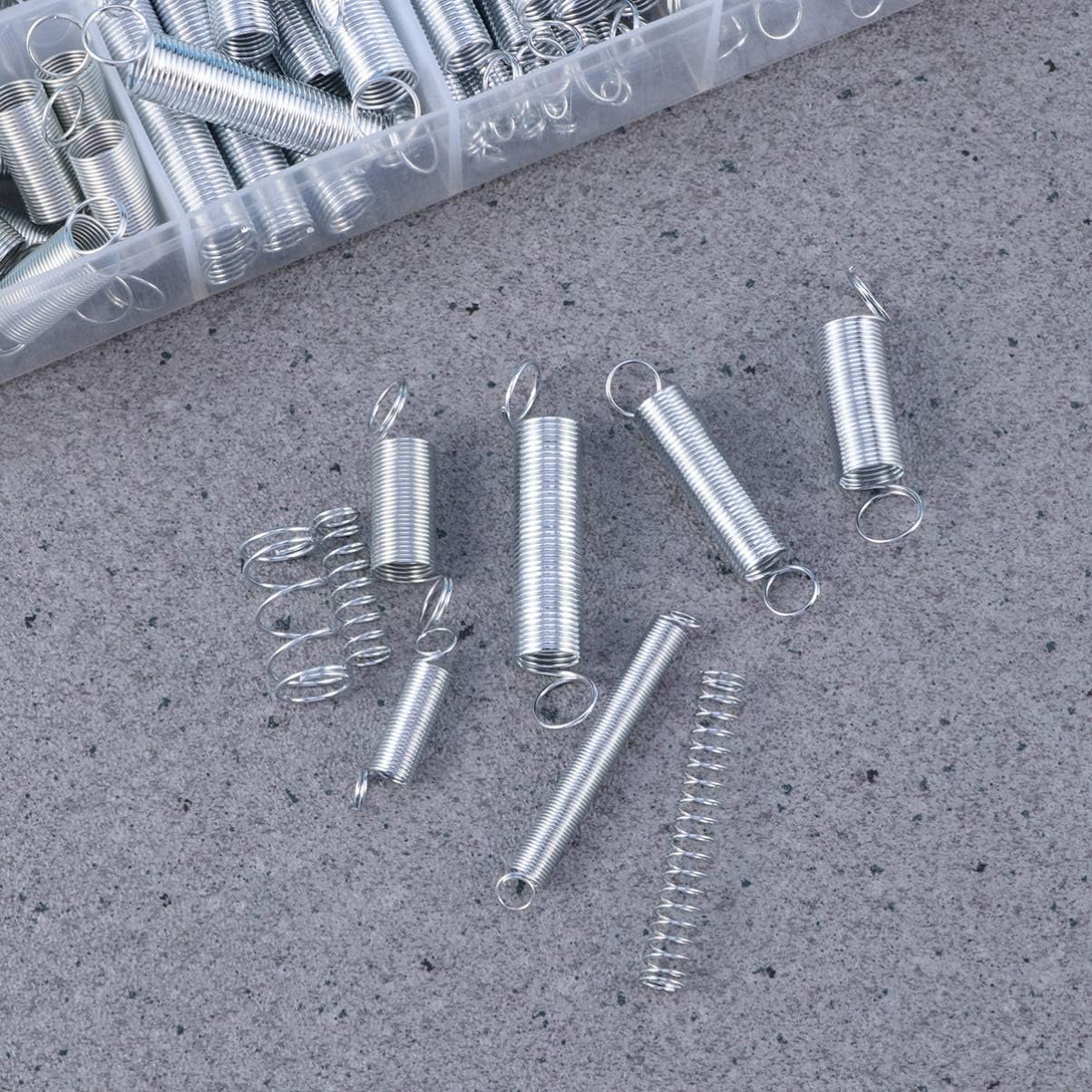 Set 200 arcuri de prelungire si compresie, Sunmostar, Argintiu - eMAG.ro