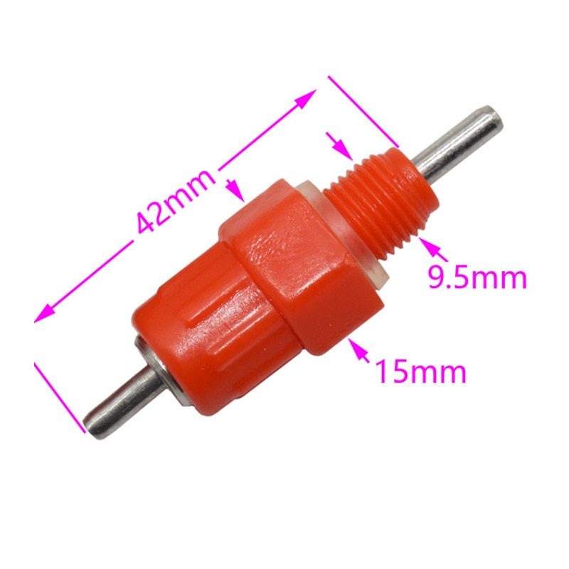 Set 10 adapatoare pentru pui, Sunmostar, Plastic\Inox, Rosu - eMAG.ro