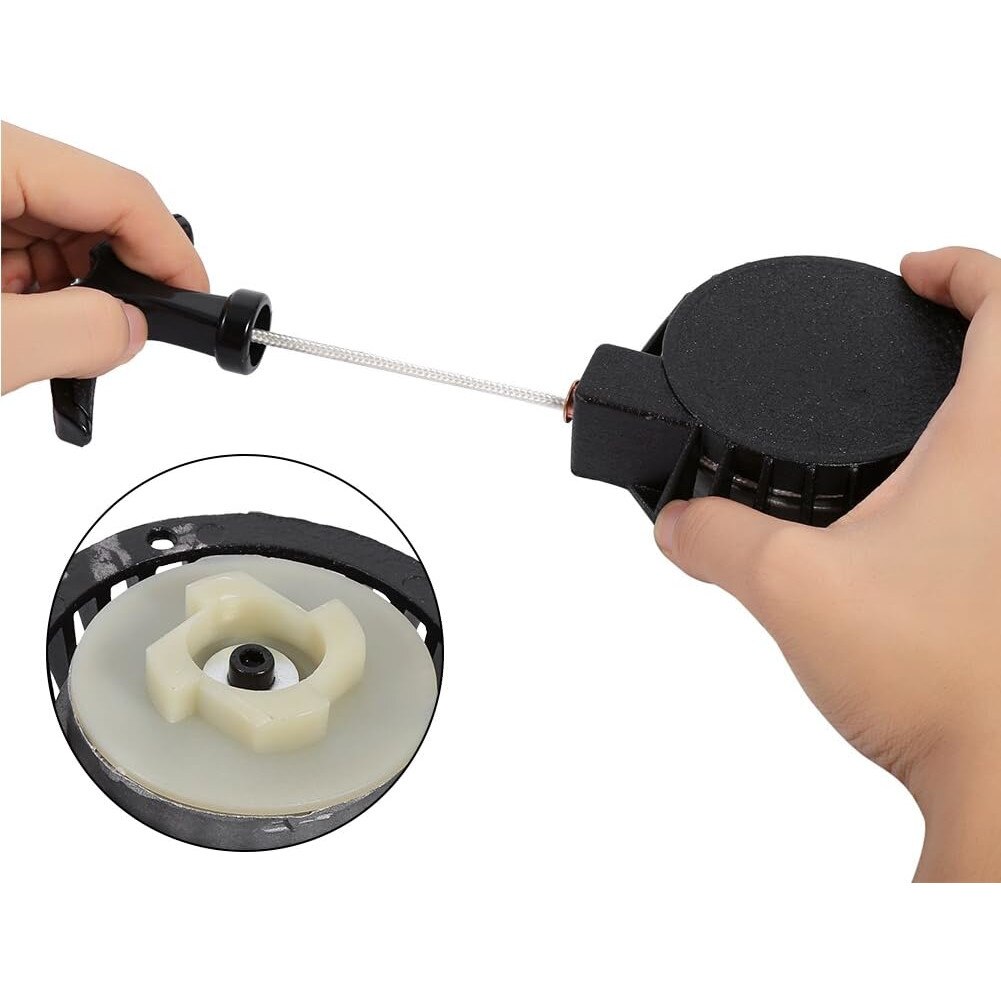 Demaror pornire Pocket Bike, Sunmostar, Aluminiu/Plastic, Alb/Negru ...