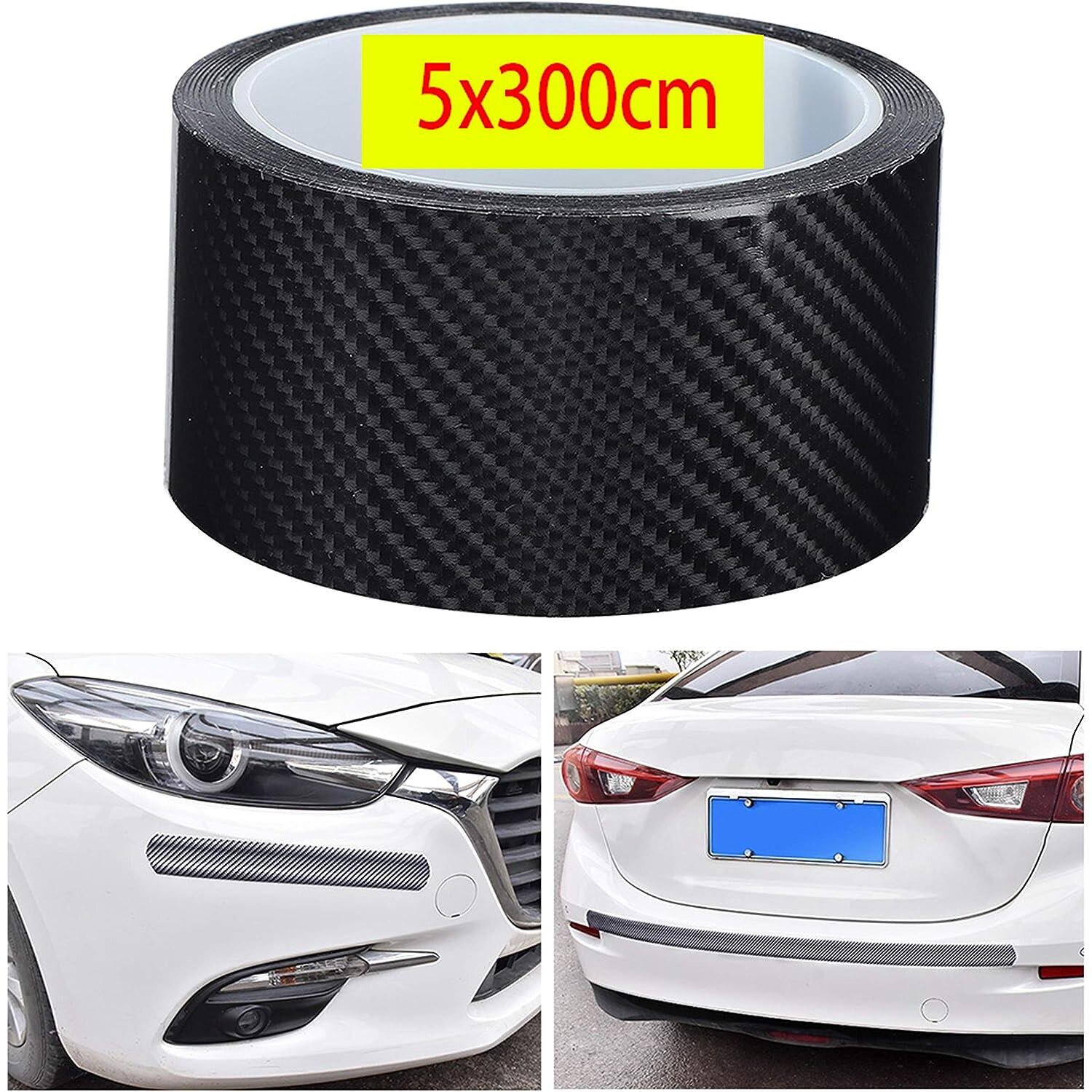 Folie autocolant impermeabila, Sunmostar, Fibra de carbon, Negru - eMAG.ro