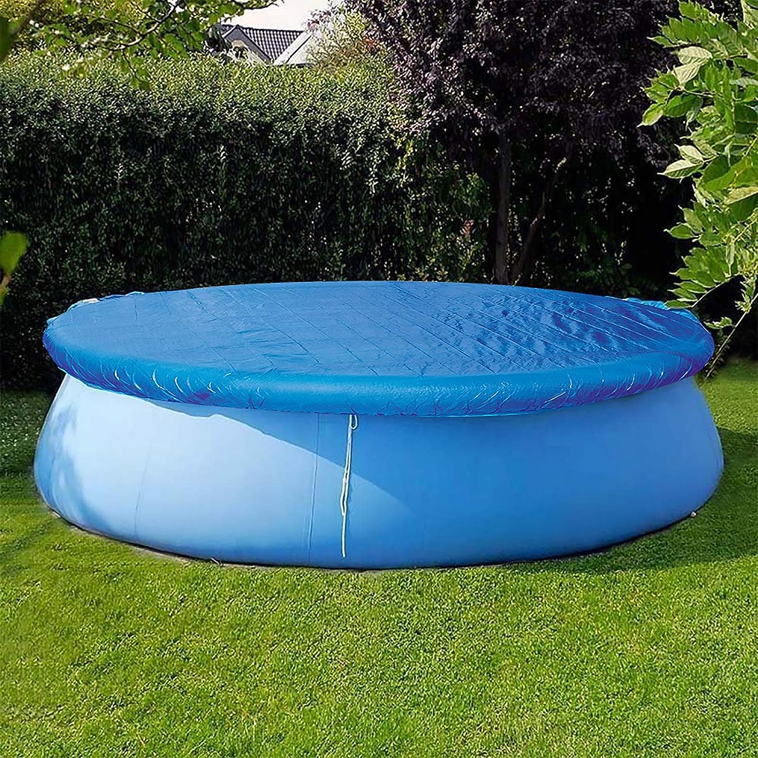 Acoperis piscina, Sunmostar, Polietilena, Albastru - eMAG.ro