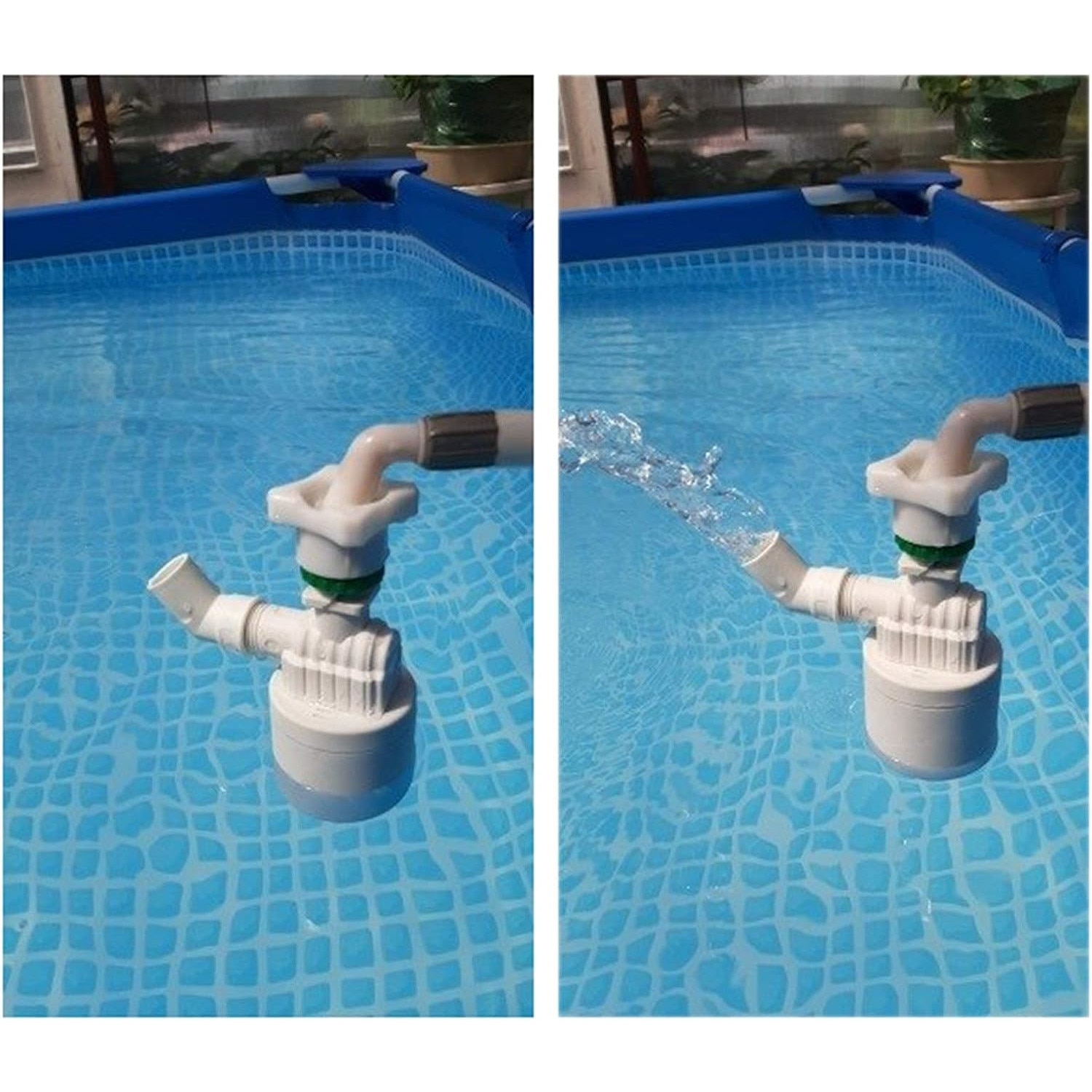 Supapa nivel apa, Sunmostar, Pentru piscina, Alb - eMAG.ro