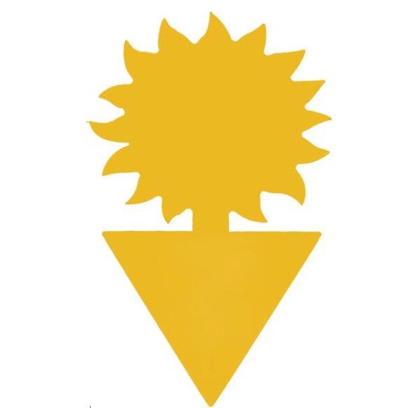 Set 50 capcane insecte, Sunmostar, Galben - eMAG.ro