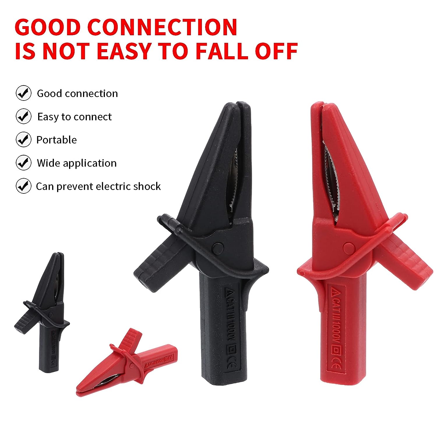 Set 2 cleme, Sunmostar, PVC, Negru/Rosu - eMAG.ro