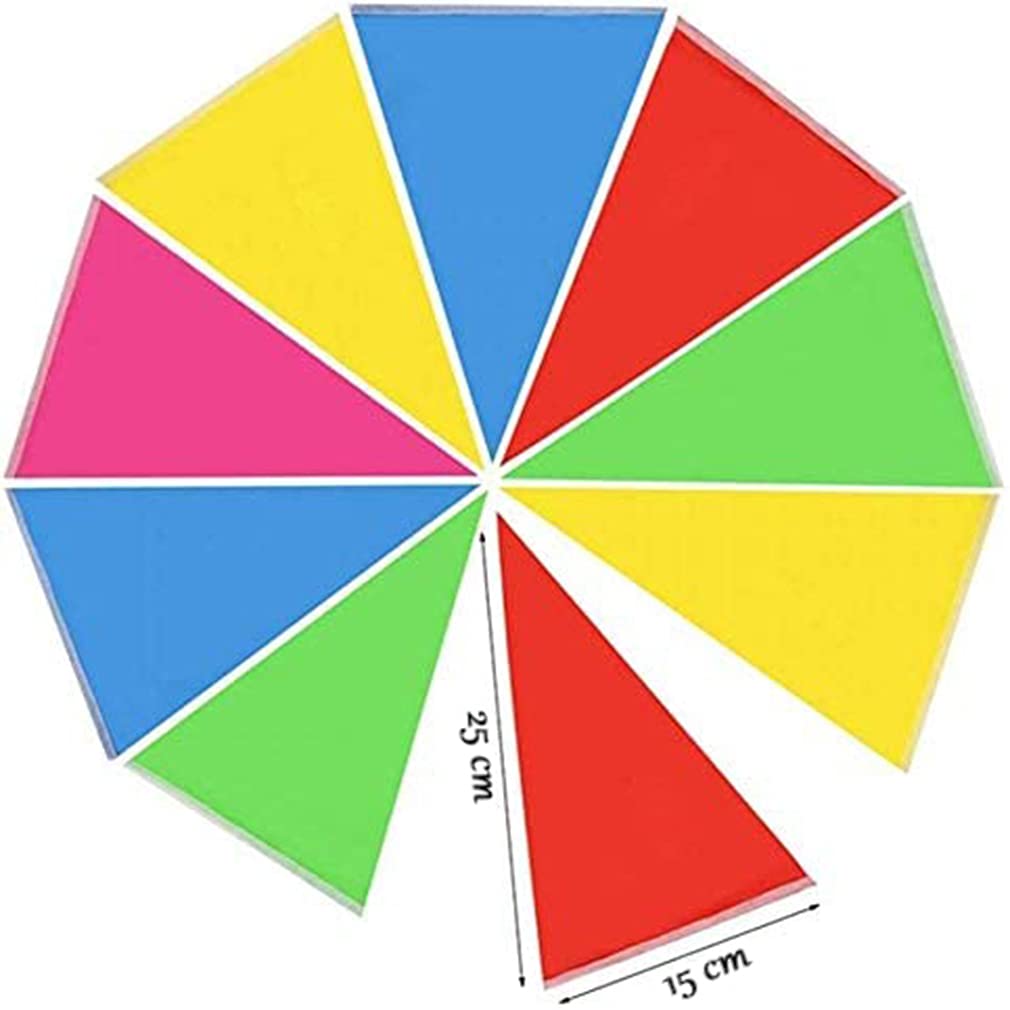 Fanioane decorative pentru gradina, Sunmostar, Nailon, 40 m, Multicolor ...