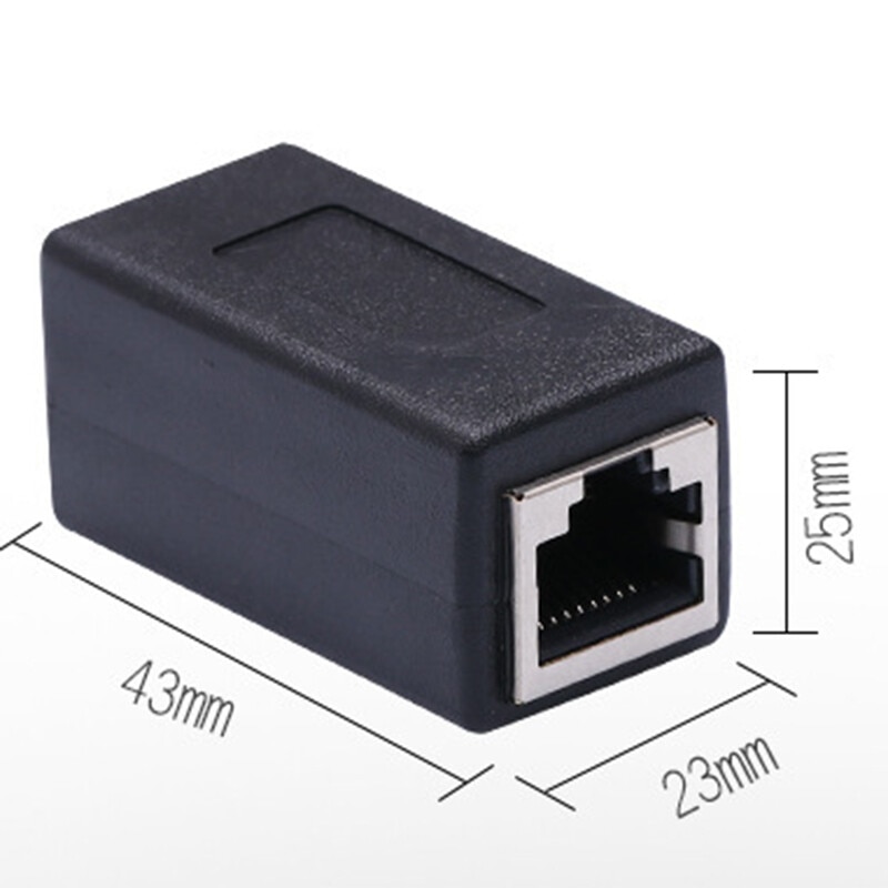 Conector cablu retea RJ45, Sunmostar, set 2 bucati, viteza 10 Gbps ...