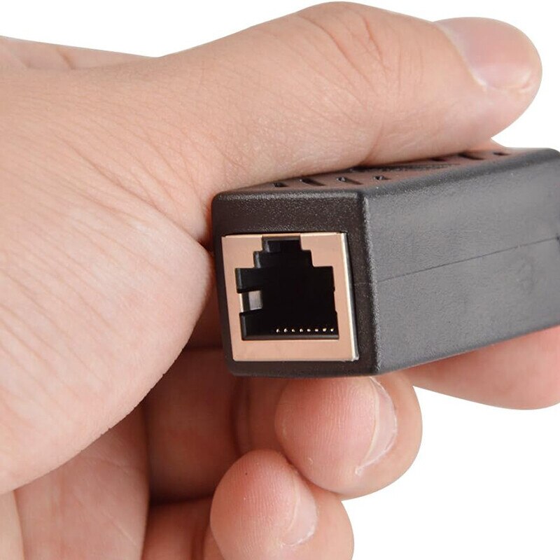 Conector cablu retea RJ45, Sunmostar, set 2 bucati, viteza 10 Gbps ...