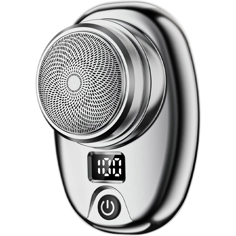 Mini aparat de ras, Sunmostar, Aluminiu, afisaj LCD, reincarcabil ...