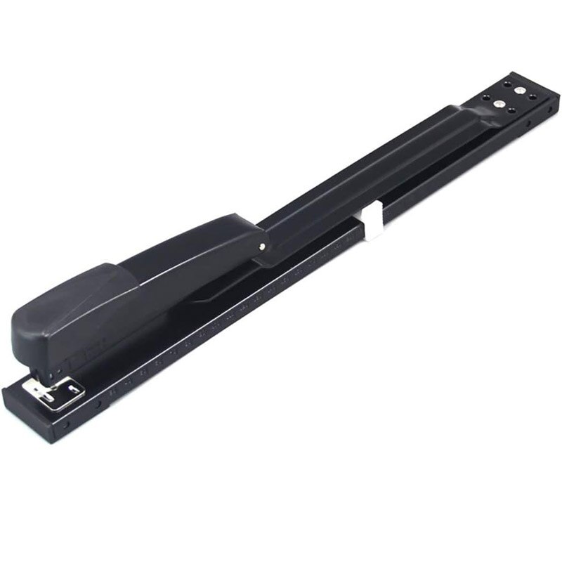 Capsator de birou cu raza lunga, Sunmsotar, 20 de foi, Negru - eMAG.ro