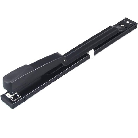 Capsator de birou cu raza lunga, Sunmsotar, 20 de foi, Negru - eMAG.ro