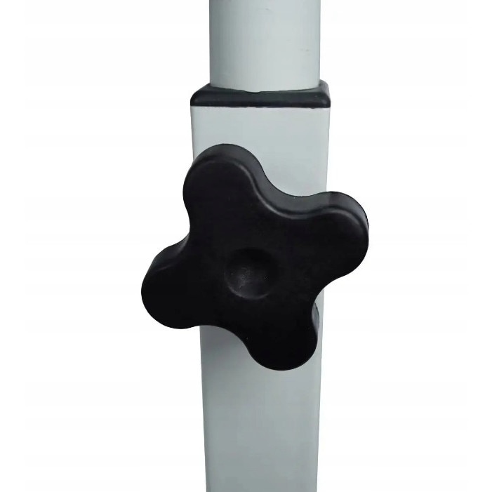 Birou pe roti cu inaltime reglabila, Metal/Lemn, 60 x 40cm, Maro - eMAG.ro