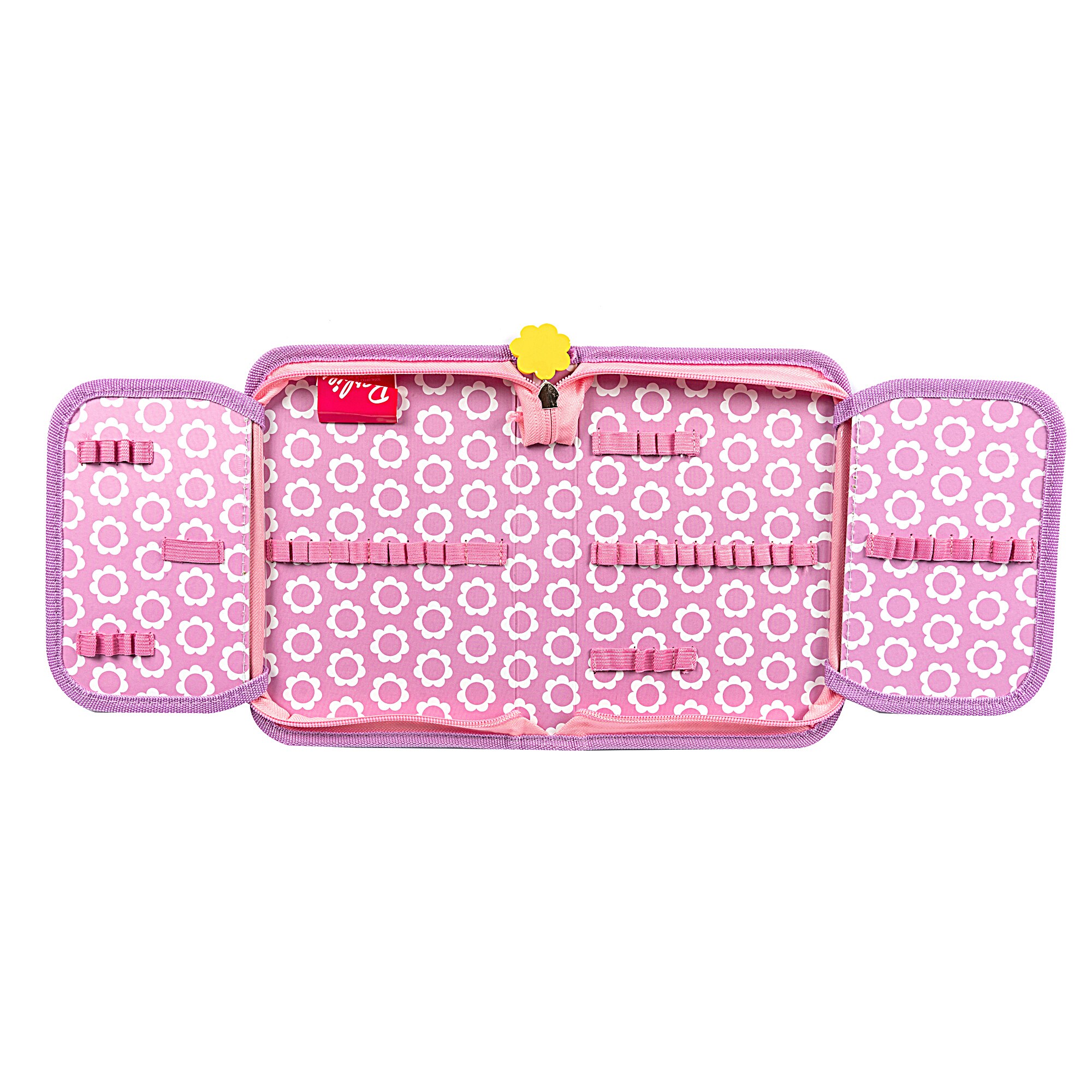 Penar textil 1 fermoar si 2 flapsuri Barbie, 21 x 14 x 3.5 cm - eMAG.ro