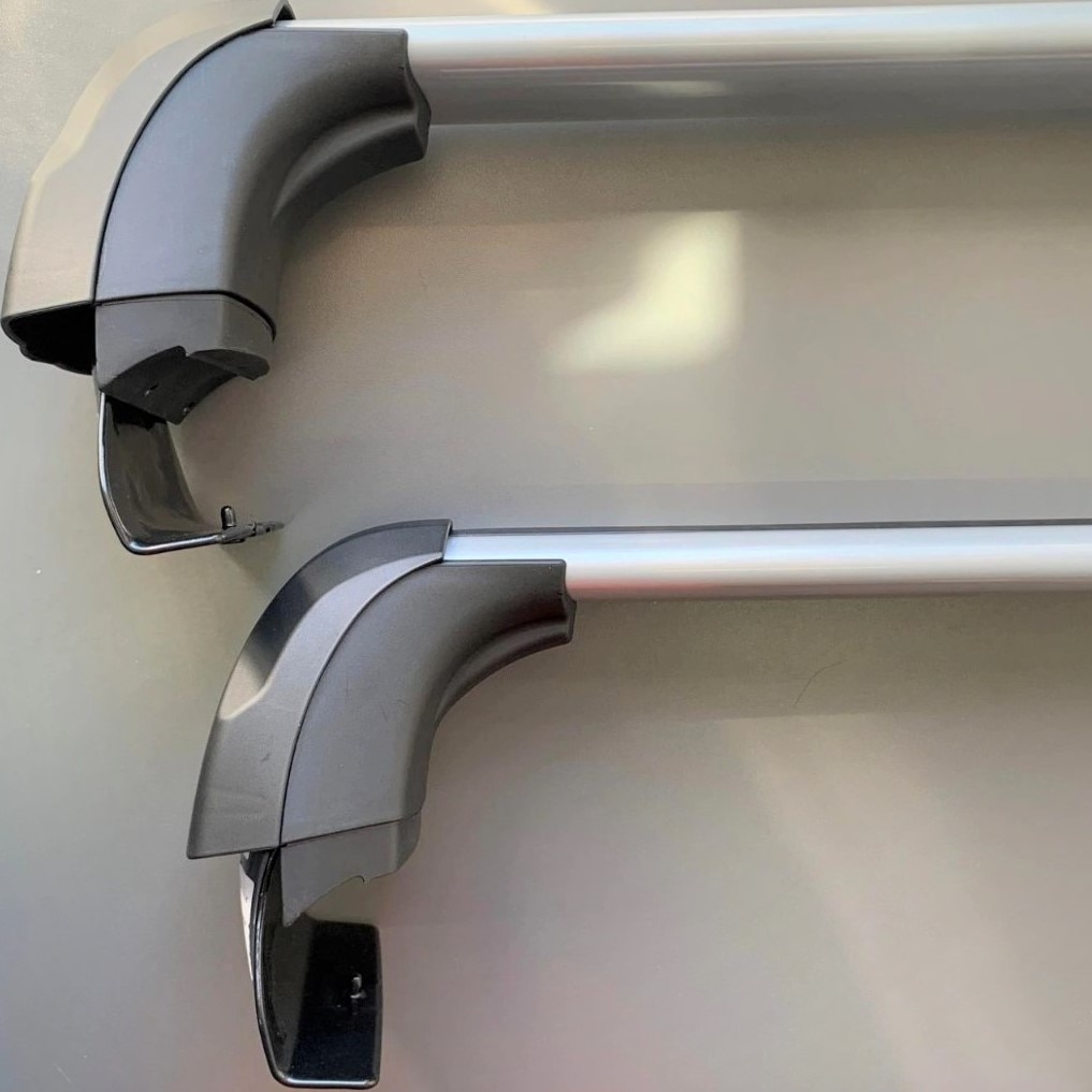 Set 2 bare portbagaj transversale din aluminiu compatibil Dacia Logan 3 ...