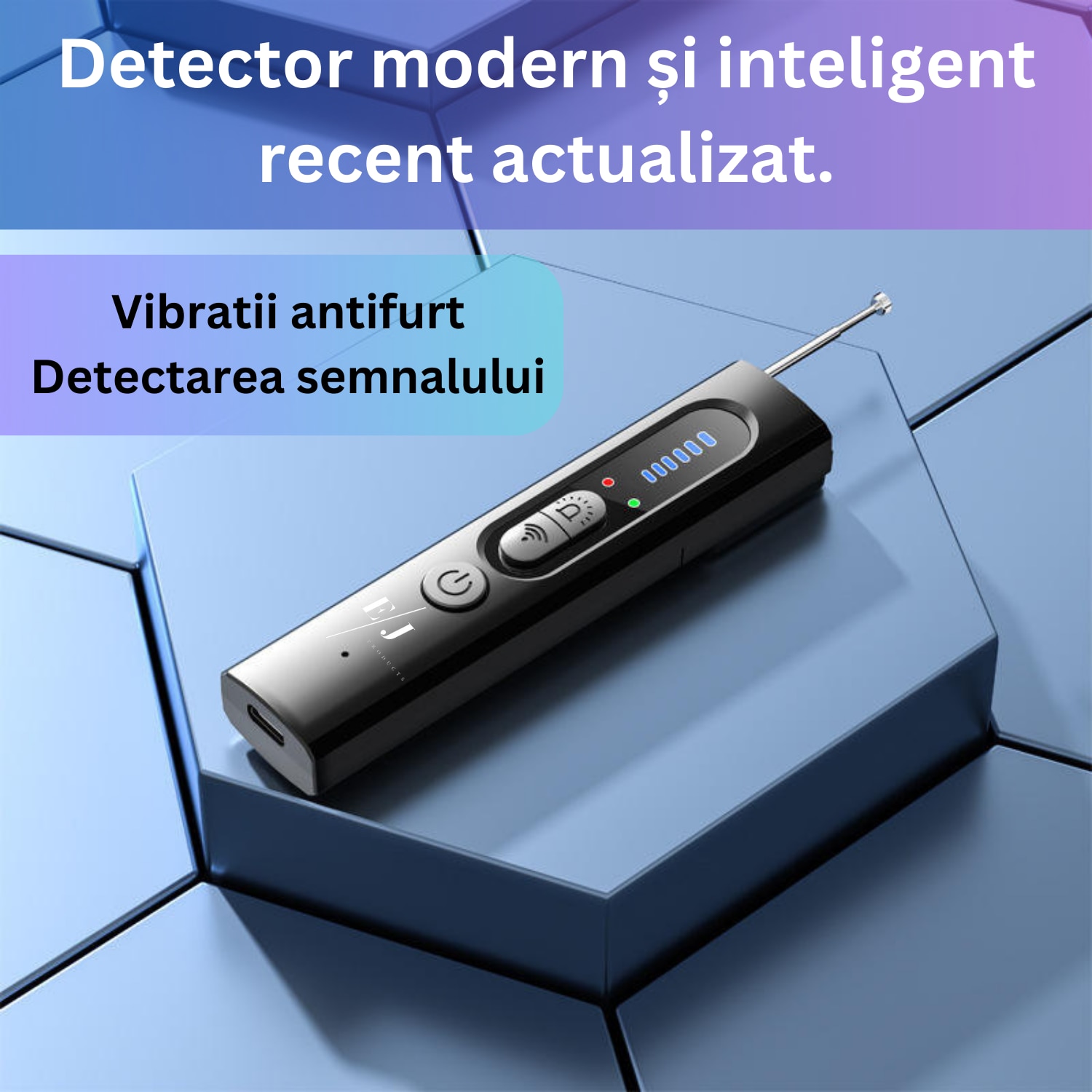 Detector Aparate Spionaj, EJ PRODUCTS X13, detecteaza camere ascunse ...
