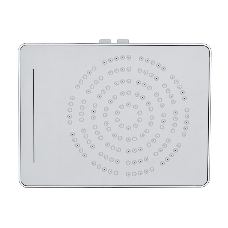 Стационарна душ глава, Интер Керамик, ICH 2318C, ABS, хром, 2 функции ...