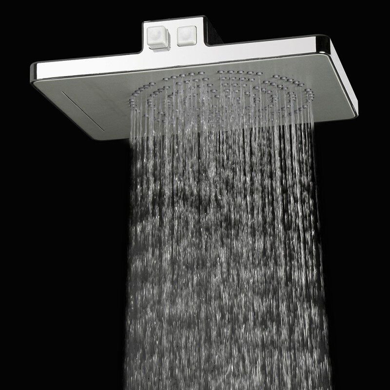 Стационарна душ глава, Интер Керамик, ICH 2318C, ABS, хром, 2 функции ...