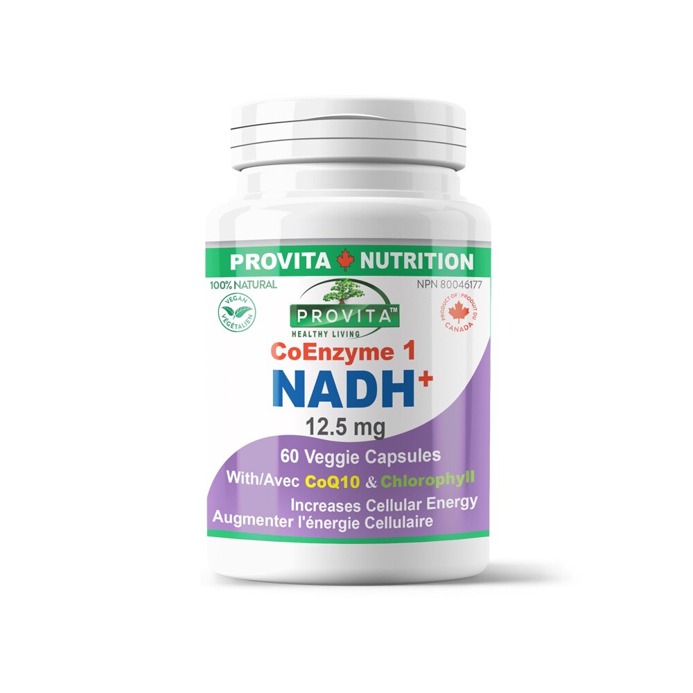 NADH+ 12,5 mg, 60 capsule. Provita Nutrition - eMAG.ro