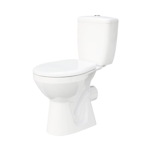 Set WC Compact Cersanit Rhodos, Include Rezervor si Capac WC, Alb - eMAG.ro