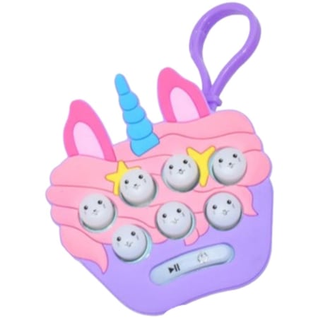 Jucarie pentru copii portabila Flippy, joc Gopher, cu lumini si muzica ...