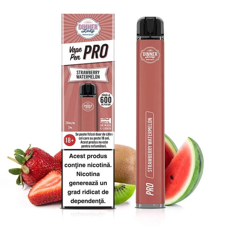 Kit Tigara Electronica Dinner Lady Vape Pen PRO - Strawberry Watermelon ...