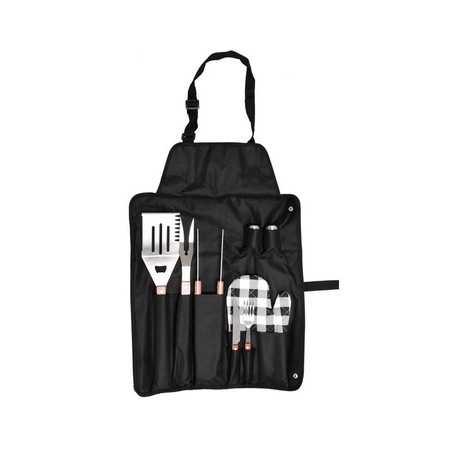 Sort pentru gratar cu 8 accesorii Lund, Otel inoxidabil - eMAG.ro