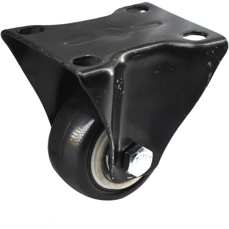 Set 4 roti mobilier, Poliuretan, Negru - eMAG.ro